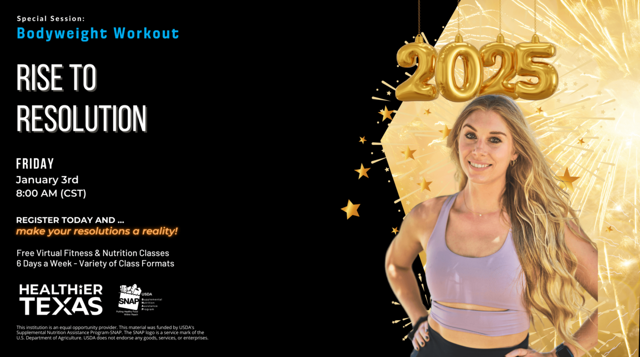 Healthier Texas - Free fitness and nutrition classes for all Texans and ...